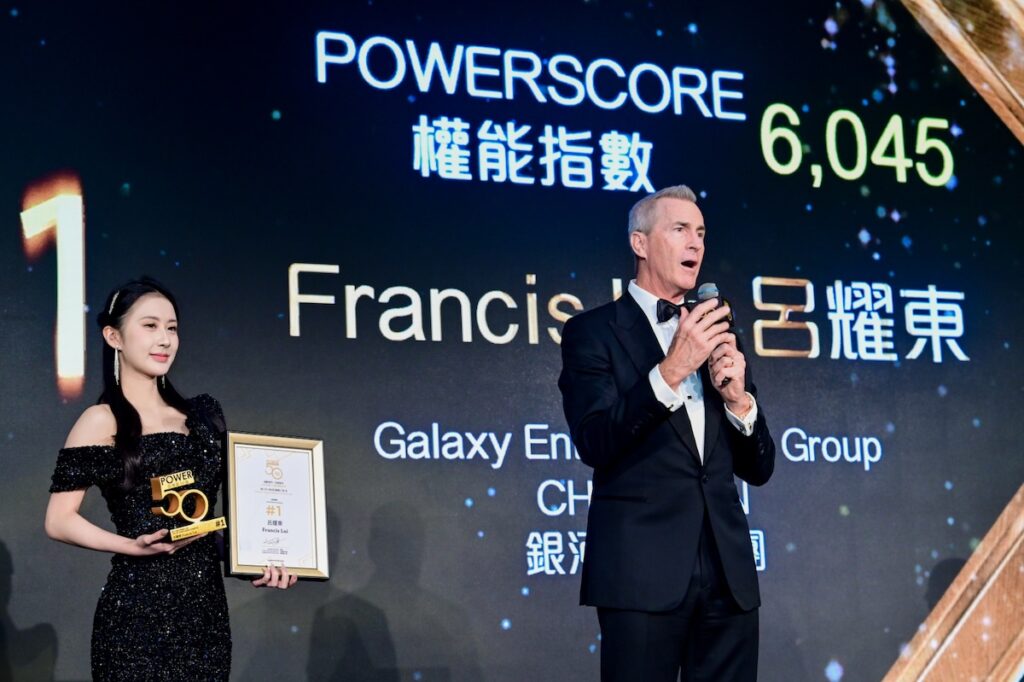GEG’s Francis Lui named most influential person in Asian gaming ...